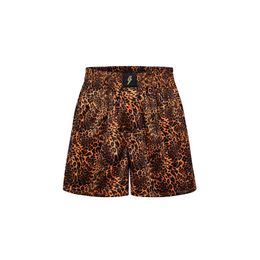 Ekcentrik Hose 'Leopard' Damen Gr&ouml;&szlig;e 38 dunkelorange