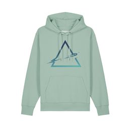 Watapparel Sweatshirt 'Triangle' Herren Gr&ouml;&szlig;e L mint