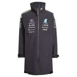 adidas Performance Sportjacke 'Mercedes-AMG Petronas Formula 1 Team' Herren Gr&ouml;&szlig;e S aqua / schwarz / wei&szlig;