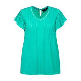 Ulla Popken Shirt Damen Gr&ouml;&szlig;e 4XL/5XL t&uuml;rkis