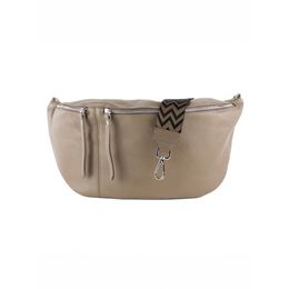 Lepelou G&uuml;rteltasche 'MILANO' Damen Gr&ouml;&szlig;e 47 cm x 25 cm x 15 cm taupe