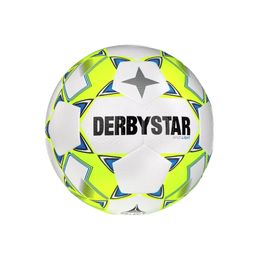 Derbystar Ball Herren Gr&ouml;&szlig;e 5 blau / limette / schwarz / wei&szlig;