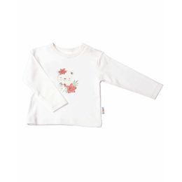 Liliput Langarmshirt mit niedlichem 'Happy Bear'-Print Jungen Gr&ouml;&szlig;e 98/104 ecru