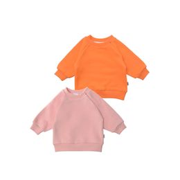 Liliput Sweatshirt Jungen Gr&ouml;&szlig;e 74/80 orange / pink