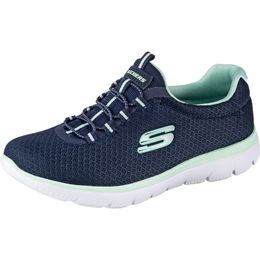 Skechers Sneaker 'Summits' Damen Gr&ouml;&szlig;e 36 navy / mint