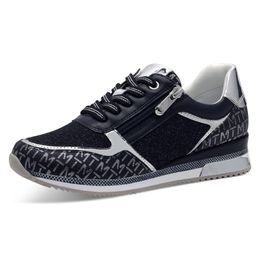 Marco Tozzi Sneaker Damen Gr&ouml;&szlig;e 42 navy / silber