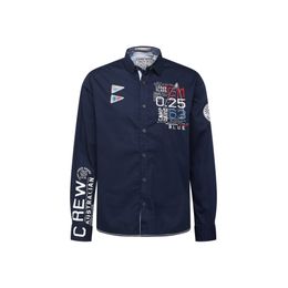 CAMP DAVID Hemd 'Laser Sailing' Herren Gr&ouml;&szlig;e XXXL navy / hellblau / rot / wei&szlig;