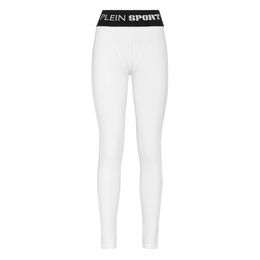 Plein Sport Sporthose Damen Gr&ouml;&szlig;e XL schwarz / wei&szlig;