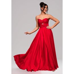 Ombre Abendkleid 'Coraline' Damen Gr&ouml;&szlig;e 38 rot Winterkleid