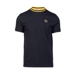 Sergio Tacchini Shirt 'RAINER' Herren Gr&ouml;&szlig;e S gelb / gold / schwarz