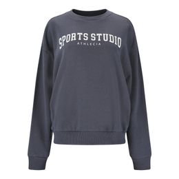 ENDURANCE ATHLECIA Athlecia Sweatshirt 'Giannis' Damen Gr&ouml;&szlig;e S blau / wei&szlig;