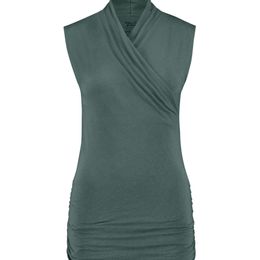 Urban Goddess Yoga & Activewear Sporttop 'Good Karma' Damen Gr&ouml;&szlig;e L gr&uuml;nmeliert