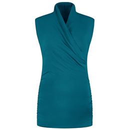 Urban Goddess Yoga & Activewear Sporttop 'Good Karma Yoga & Pilates' Damen Gr&ouml;&szlig;e S taubenblau