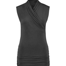 Urban Goddess Yoga & Activewear Sporttop 'Good Karma Yoga & Pilates' Damen Gr&ouml;&szlig;e XXL basaltgrau