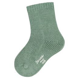 Sterntaler Socken M&auml;dchen Gr&ouml;&szlig;e 18 hellgr&uuml;n / wei&szlig;