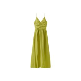 MANGO TEEN Kleid 'Peonia' Damen Gr&ouml;&szlig;e 40 grasgr&uuml;n Winterkleid