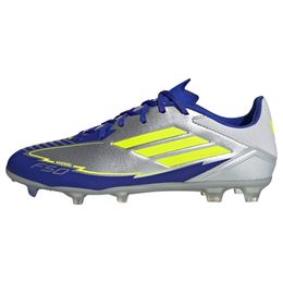 adidas Performance Fu&szlig;ballschuh 'F50 League Messi' Herren Gr&ouml;&szlig;e 43/43.5 dunkelblau / limone / silber
