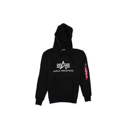 Alpha Industries Sweatshirt '3D Camo Logo' Herren Gr&ouml;&szlig;e L schwarz