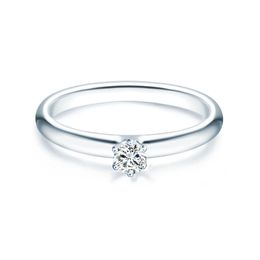 Trilani Ring Damen Gr&ouml;&szlig;e 54 silber