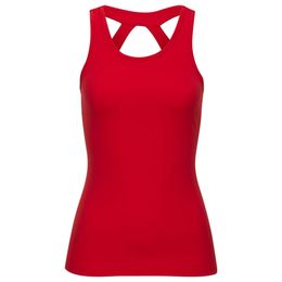active by Lascana Lascana Active Sporttop Damen Gr&ouml;&szlig;e S rot