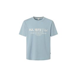 Pepe Jeans T-Shirt 'Malcom' Herren Gr&ouml;&szlig;e L rauchblau / wei&szlig;