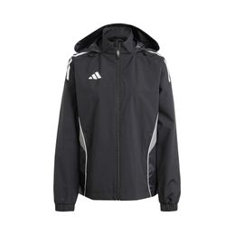 adidas Performance Sportjacke 'Tiro 25 Competition' Damen Gr&ouml;&szlig;e M grau / schwarz / wei&szlig;