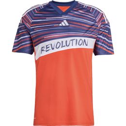 adidas Performance Fu&szlig;balltrikot Herren Gr&ouml;&szlig;e M navy / orange