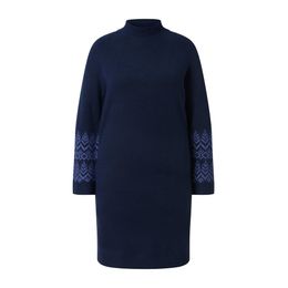 Ulla Popken Strickkleid Damen Gr&ouml;&szlig;e M/L navy / royalblau