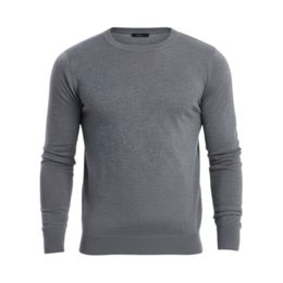 Ombre Pullover Herren Gr&ouml;&szlig;e L graumeliert