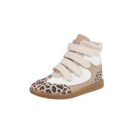 Ital-Design Sneaker high Damen Gr&ouml;&szlig;e 36 beige / braun / wei&szlig;