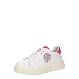 Blauer.usa Sneaker Damen Gr&ouml;&szlig;e 41 dunkelpink / silber / wei&szlig;