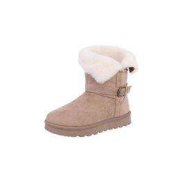 Ital-Design Snowboots Damen Gr&ouml;&szlig;e 38 hellbraun Winterschuhe
