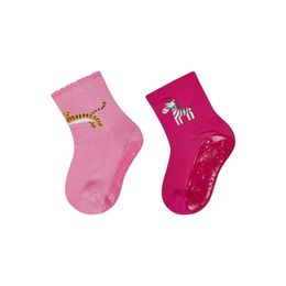 Sterntaler Socken Jungen Gr&ouml;&szlig;e 24 rosa / dunkelpink