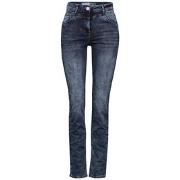 Cecil Jeans Damen Gr&ouml;&szlig;e 34 blue denim / silber