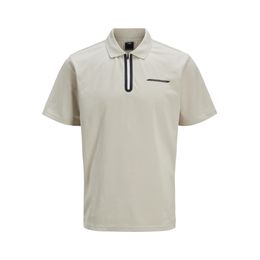 Jack & Jones Jack & Jones Poloshirt 'JCOFusion' Herren Gr&ouml;&szlig;e XXL hellgrau