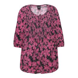 Ulla Popken Tunika Damen Gr&ouml;&szlig;e XXXL/4XL mischfarben / pink