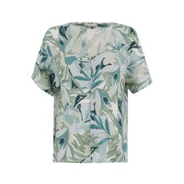 Organication Bluse Damen Gr&ouml;&szlig;e L rauchblau / enzian / oliv / petrol
