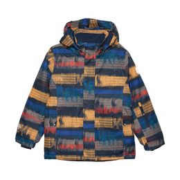 Color Kids Skijacke 'Coski Aop' Jungen Gr&ouml;&szlig;e 110 dunkelblau