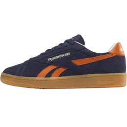 Reebok Sneaker 'Club C Grounds UK' Herren Gr&ouml;&szlig;e 45.5 marine / gold / orange