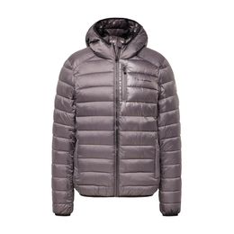 Champion Authentic Athletic Apparel Jacke 'Legacy' Herren Gr&ouml;&szlig;e M taupe / rot / schwarz / wei&szlig;