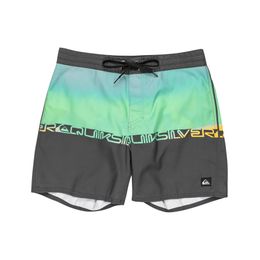 Quiksilver Badeshorts Herren Gr&ouml;&szlig;e 4XL marine / t&uuml;rkis / neongelb