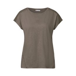 Street One T-Shirt Damen Gr&ouml;&szlig;e S schlammfarben
