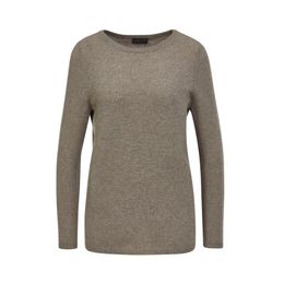 GOLDNER Pullover Damen Gr&ouml;&szlig;e S/M braunmeliert