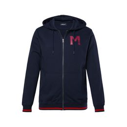 Men Plus Sweatjacke Herren Gr&ouml;&szlig;e XXL navy / weinrot