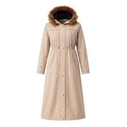 Modamihram Parka Damen Gr&ouml;&szlig;e XXL hellbeige / braun Winterjacke