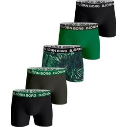 Bj&ouml;rn Borg Bj&ouml;rn Borg Boxershorts Herren Gr&ouml;&szlig;e S braun / tanne / grasgr&uuml;n / schwarz