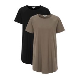 Cellbes Of Sweden Tunika Damen Gr&ouml;&szlig;e XXXL/4XL dunkelbeige / schwarz