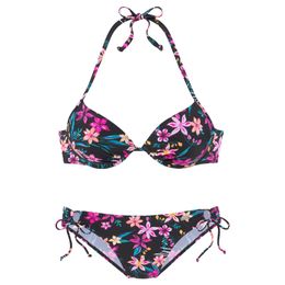 Buffalo Bikini Damen Gr&ouml;&szlig;e L t&uuml;rkis / smaragd / pfirsich / fuchsia / schwarz