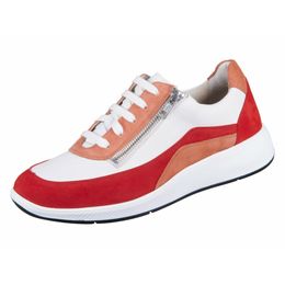 SOLIDUS Sneaker Damen Gr&ouml;&szlig;e 39 orange / rot / wei&szlig;