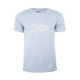 Forsberg T-Shirt Herren Gr&ouml;&szlig;e S hellblau / wei&szlig;